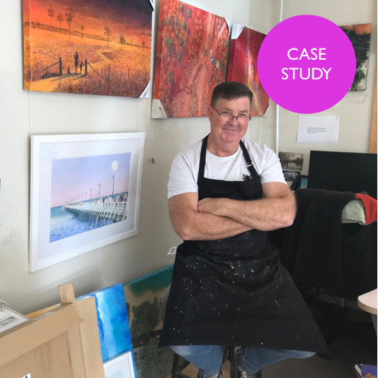 Pete Martin - Artist – Picture Hanging Systems Pty Ltd